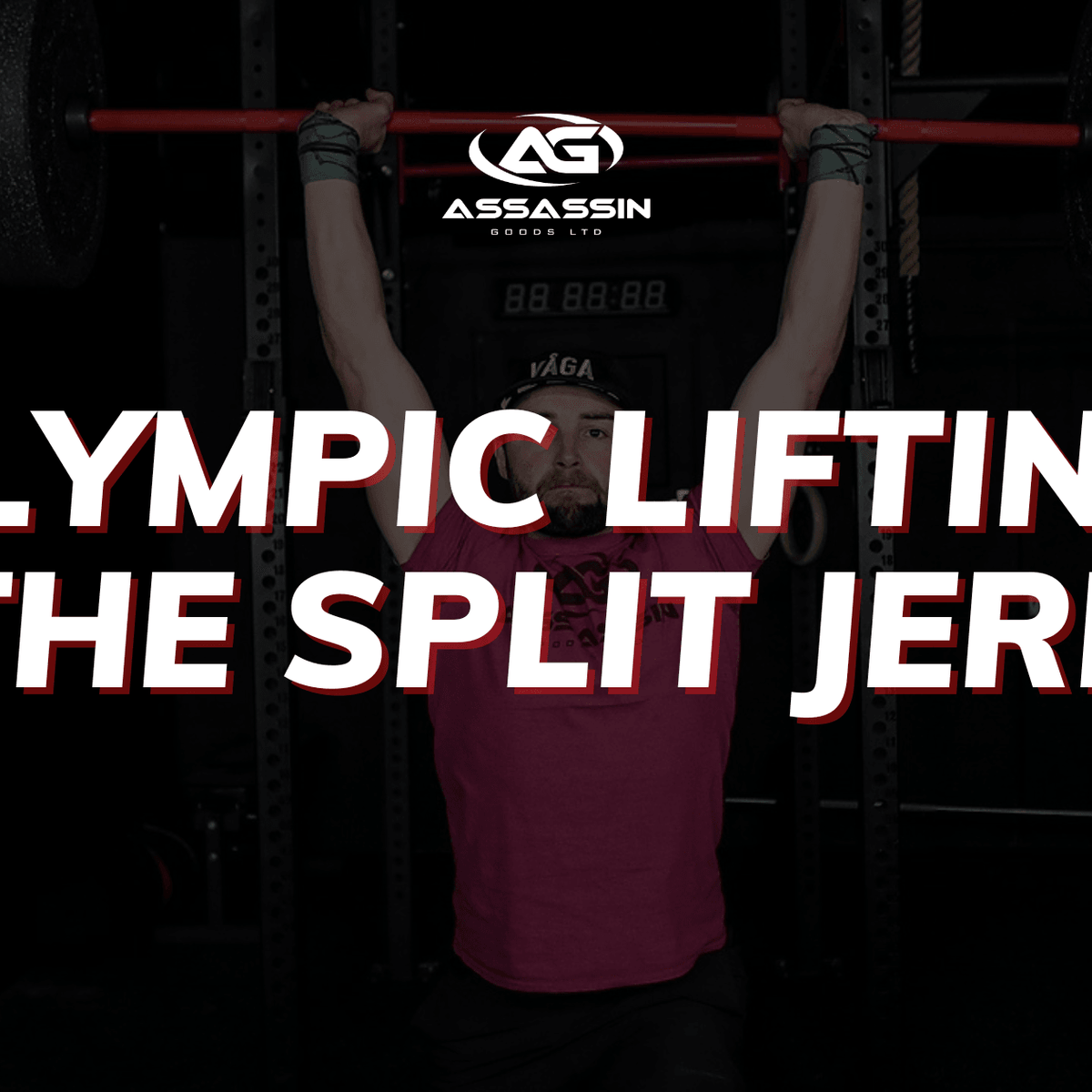 split jerk with pause in catch